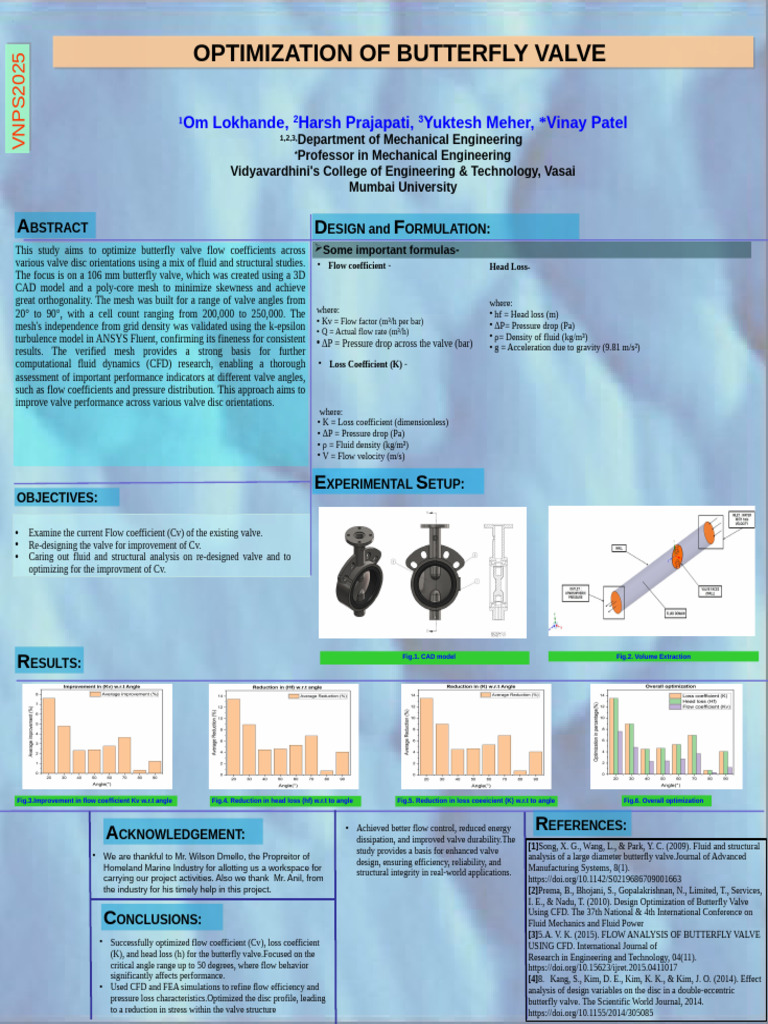 VNPS2025 Poster OBV 2 | PDF | Computational Fluid Dynamics | Valve