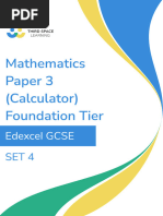 GCSE Mathematics Practice Tests: Set 9: Paper 3H (Calculator) | PDF ...
