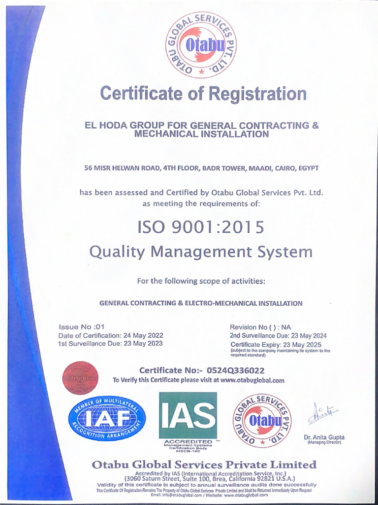 Iso 9001 2015 | PDF