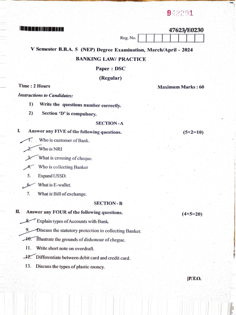 Blp And Pom Question Papers Pdf