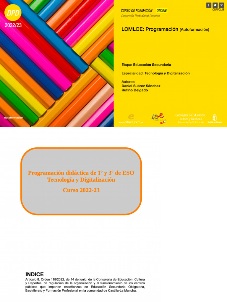 Programacion Tecnologia y Digitalizacion | PDF