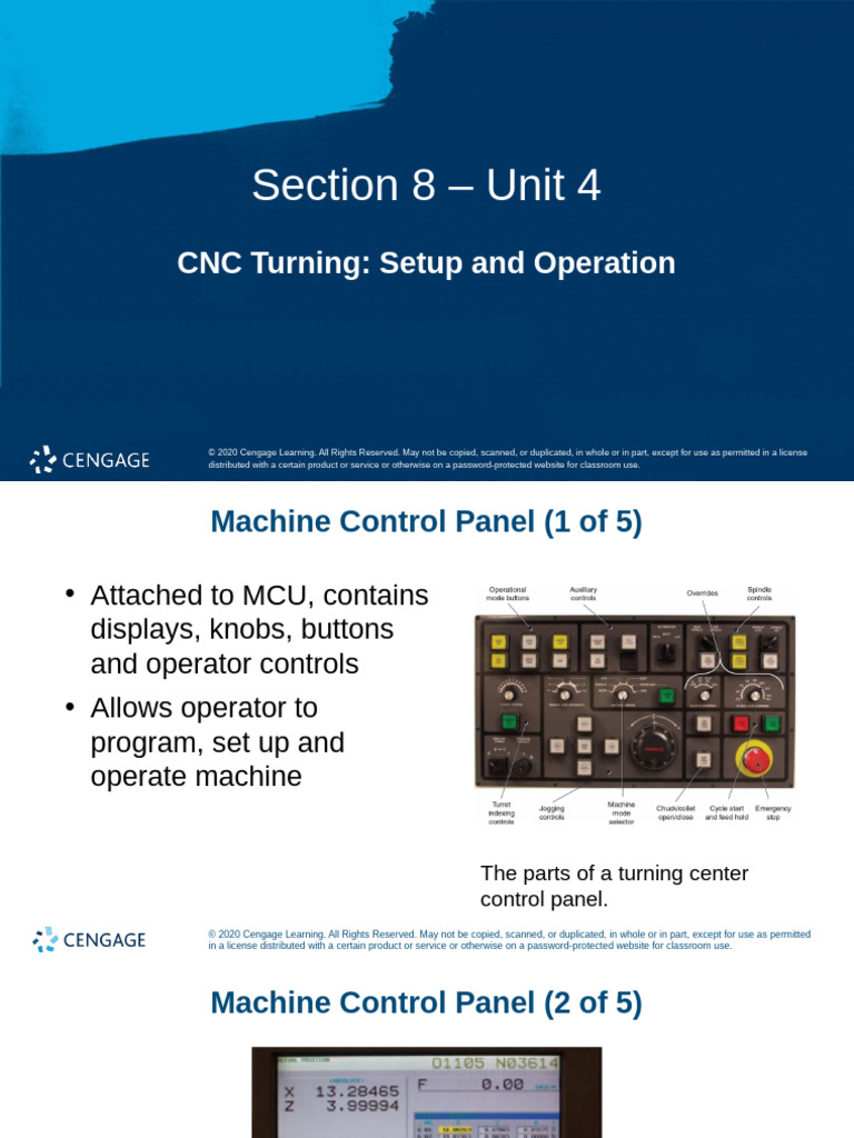 4-CNC Turning-Setup and Operation (NIMS Sample Test) | PDF | Mechanical ...