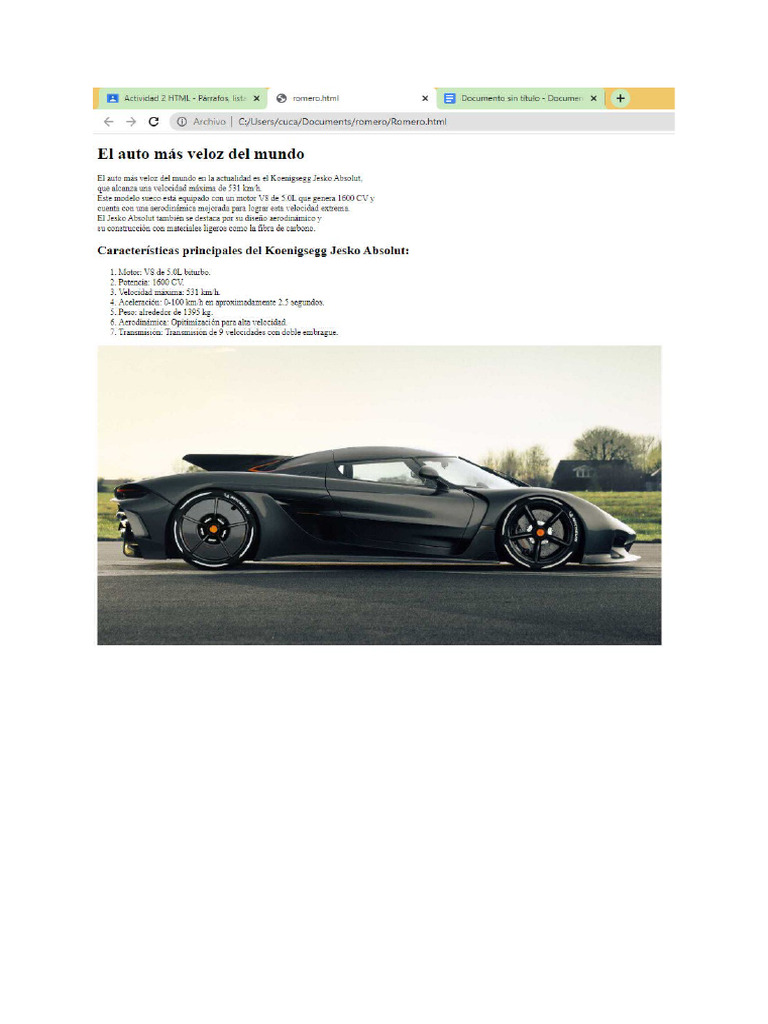 Actividad 2 HTML | PDF