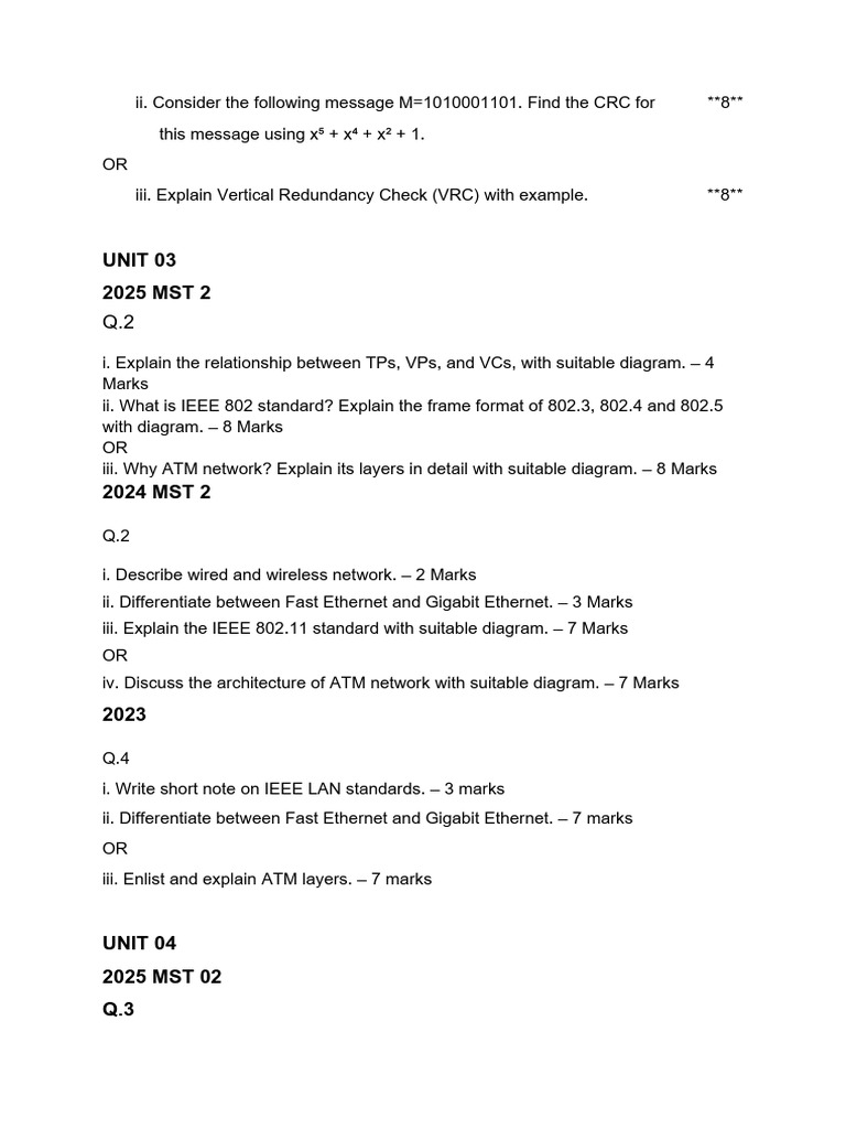 CNF ALL Units Every IMP Question .pdf | PDF