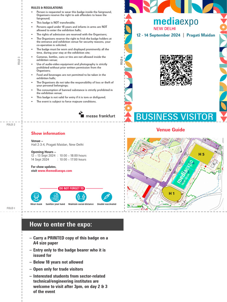 Expo Entry Rules and Guidelines | PDF