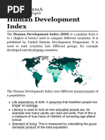 Human Development Index (HDI) by Country 2025 | PDF | Human Development ...