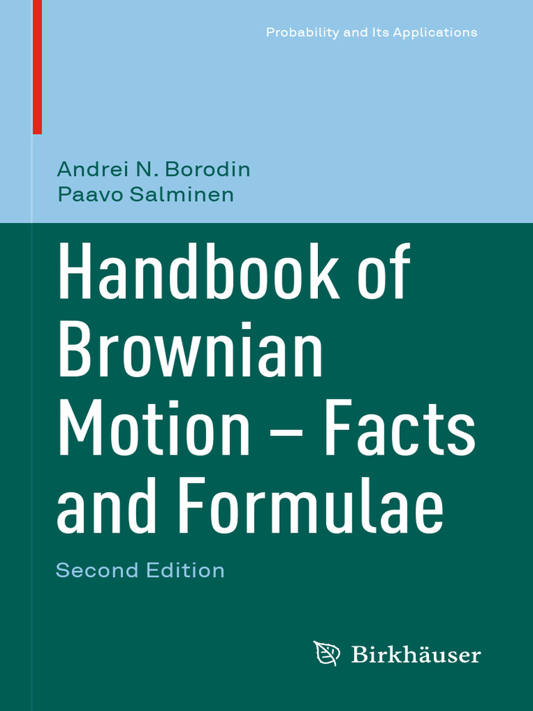 Handbook of Brownian Motion | PDF | Stochastic Process | Function (Mathematics)