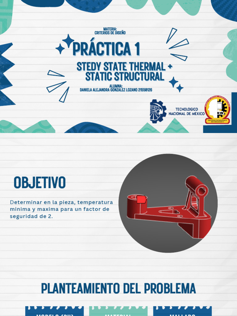 Stedy State Thermal + Static Structural | PDF | Deformación (ingeniería ...