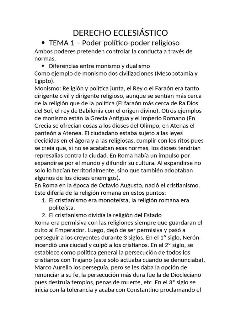 Poder Religioso y Político en la Historia | PDF | Martin Luther ...