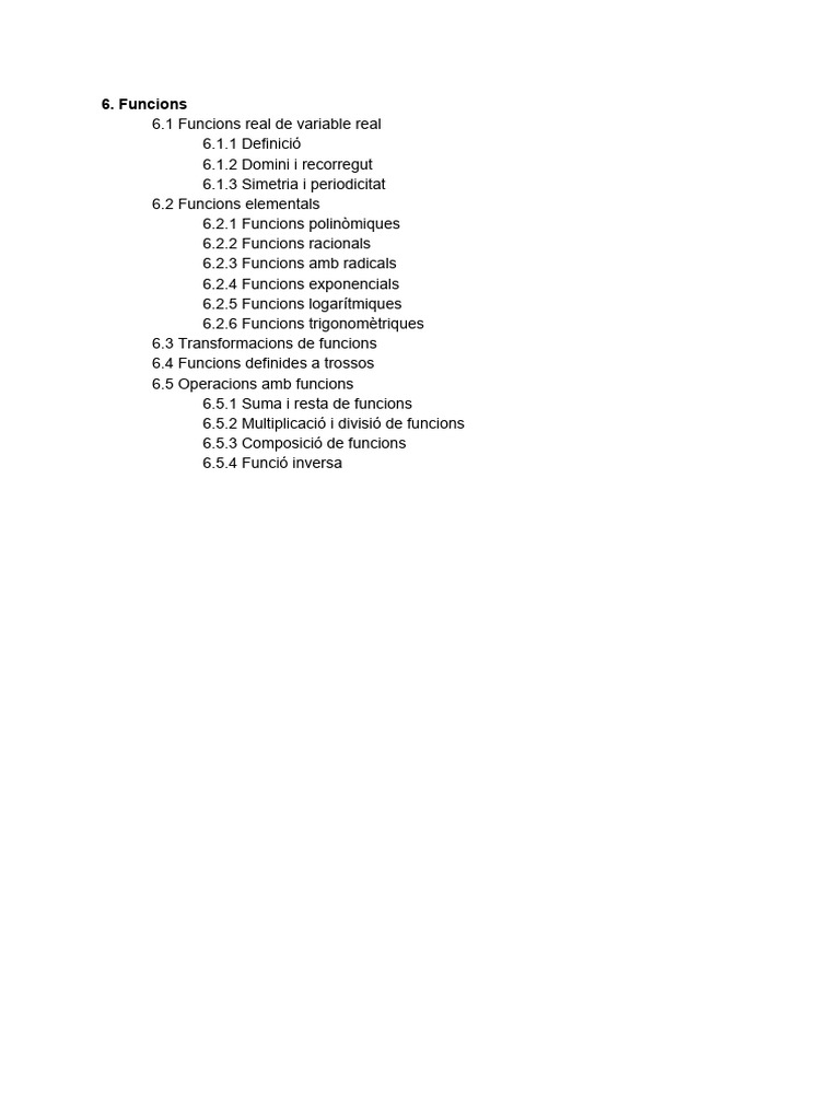 Continguts Tema 6 | PDF