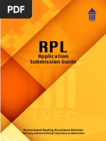 NVQ RPL Application Guide 2025 | PDF | Educational Stages | Vocational ...