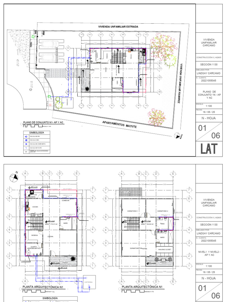 Planos Constru Ii - Hidro | PDF