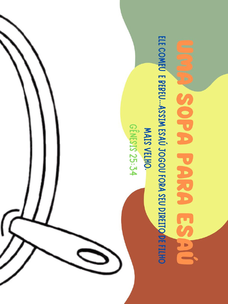 Uma Sopa para Esaú | PDF