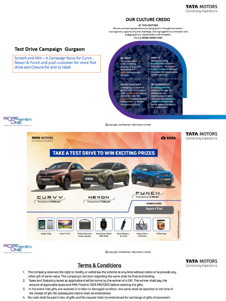 Test Drive Campaign Gurgaon - May 2025 | PDF