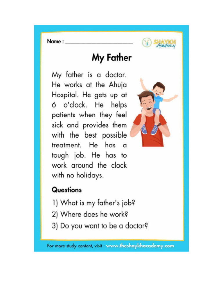 Beginner Reading Comprehension doctor | PDF