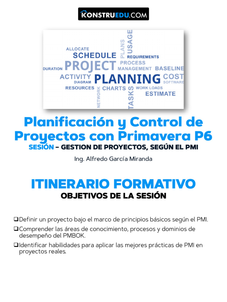 M2.2. - Gestión de Proyectos Según El PMI | PDF | Informática