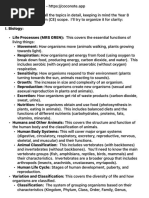 GED Science Test Notes Detailed | PDF | Dna | Earth