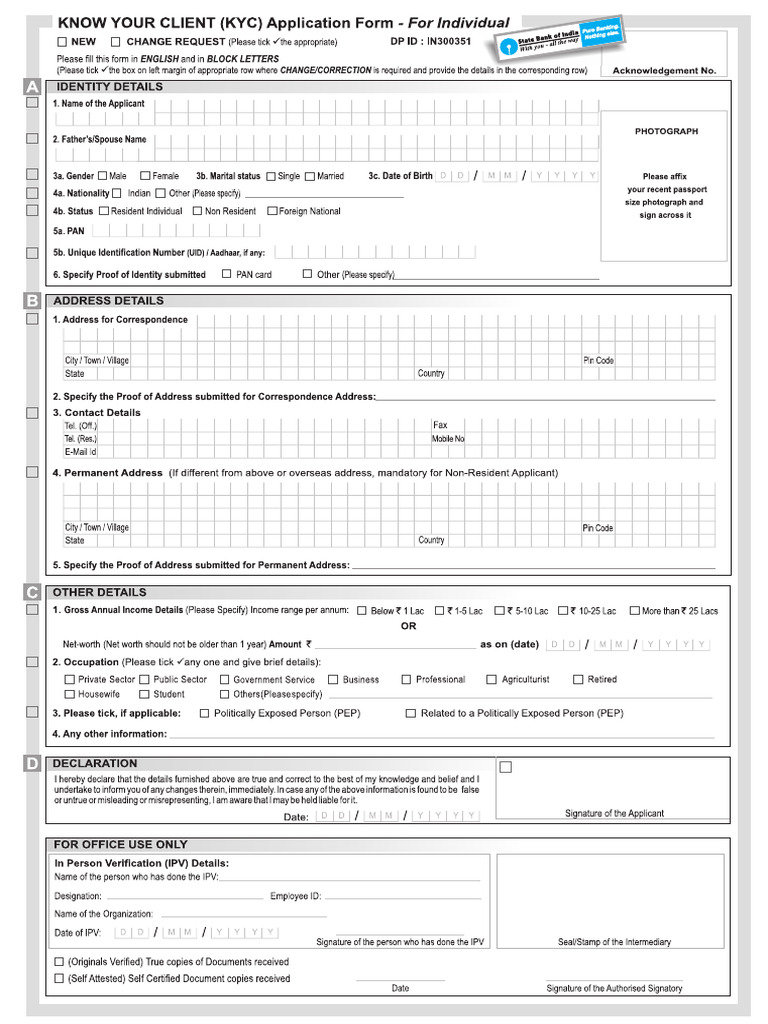 NDML Kra Form Approved Proof | PDF