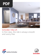 Schindler 3300 Elevator Specifications | PDF