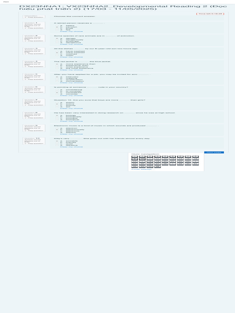 Midterm Test 1 (Page 1 of 5) | PDF