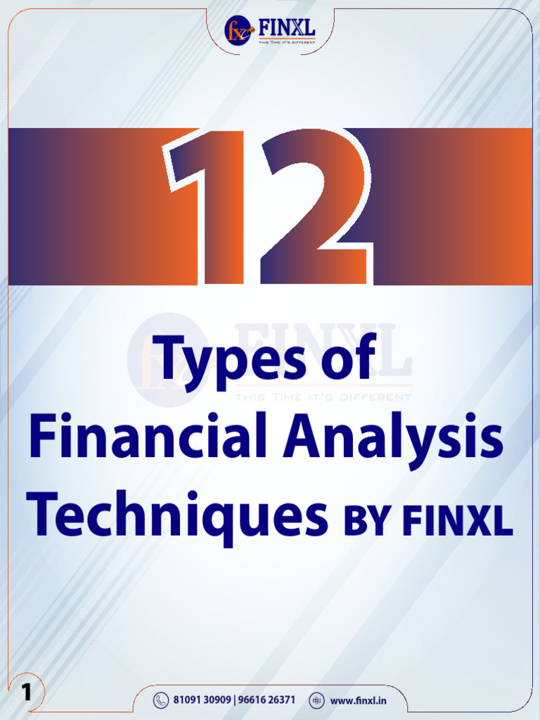 12 Types of Financial Analysis Techniques by FINXL | PDF | Valuation ...