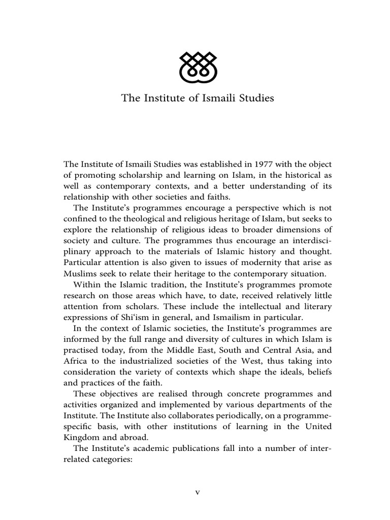 Exploring Ismaili Heritage and Thought | PDF | Shia Islam | Isma'ilism