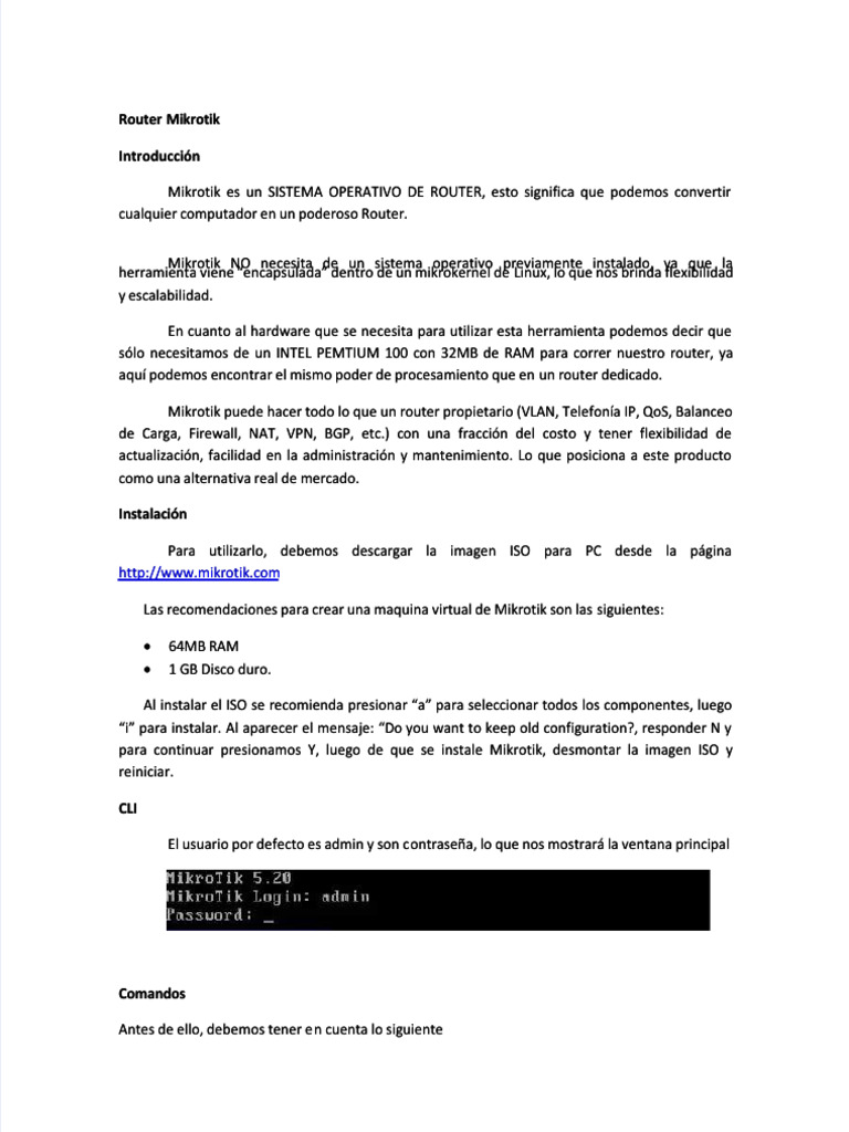 PDF Guia Mikrotik Qos - Compress | PDF | Protocolos de internet ...