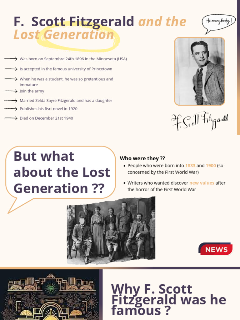 F. Scott Fitzgerald PDF | PDF