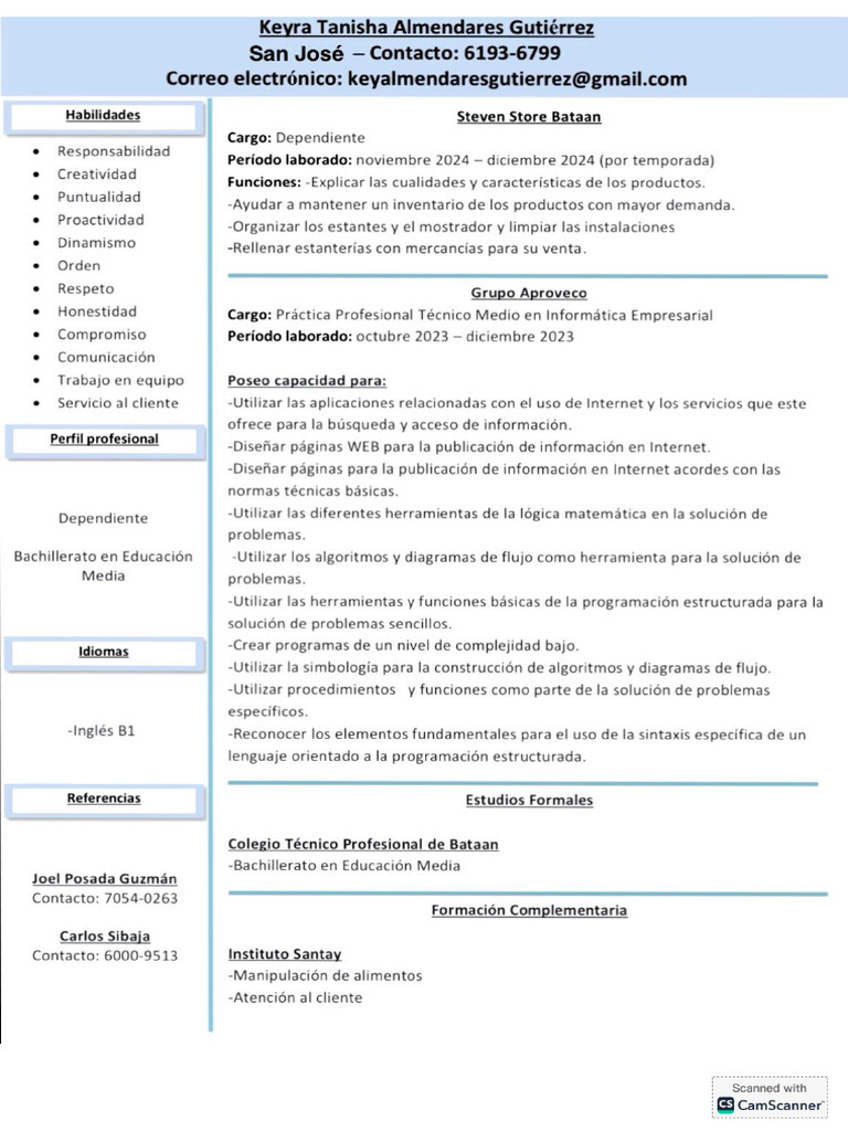 Keyra Almendares Gutiérrez | PDF