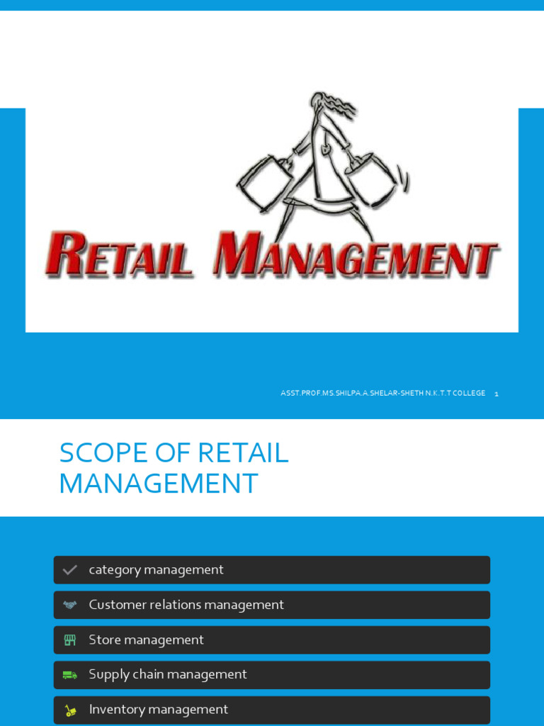 Retail Management Overview and Insights | PDF | Business Process ...