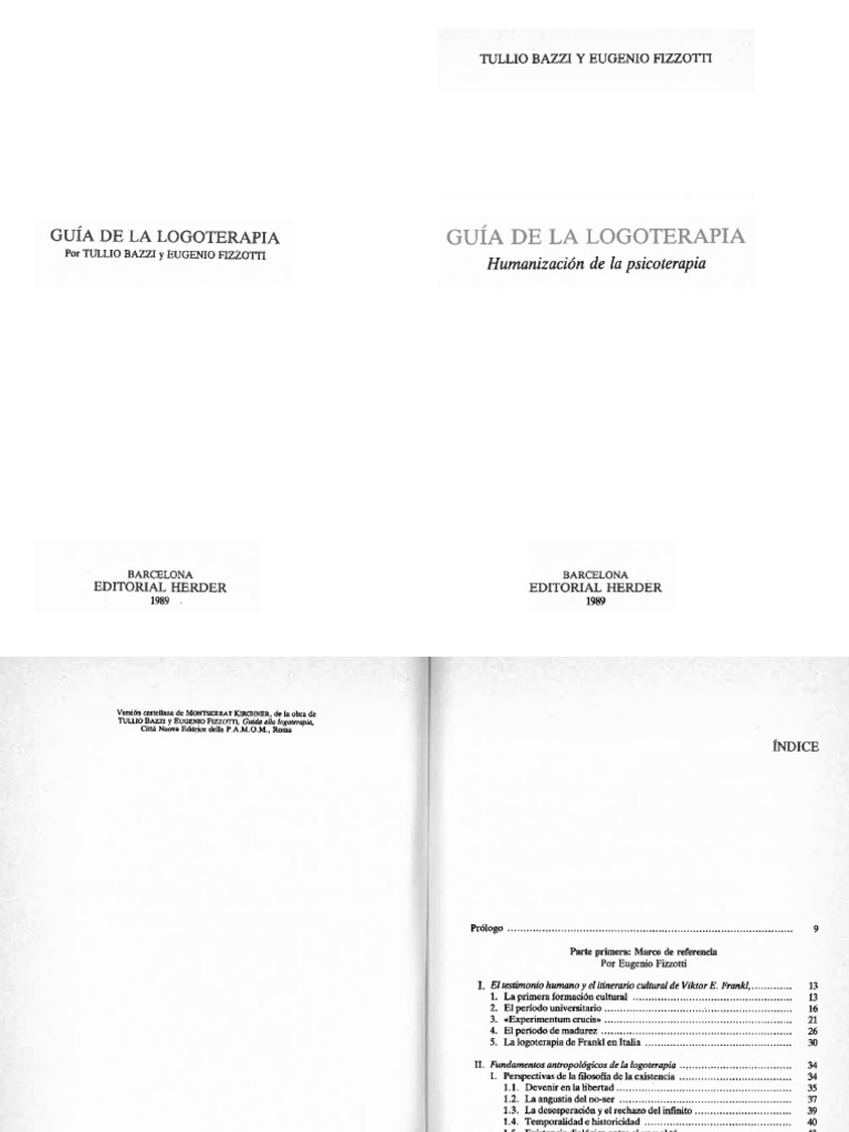 Guia de Logoterapia | PDF