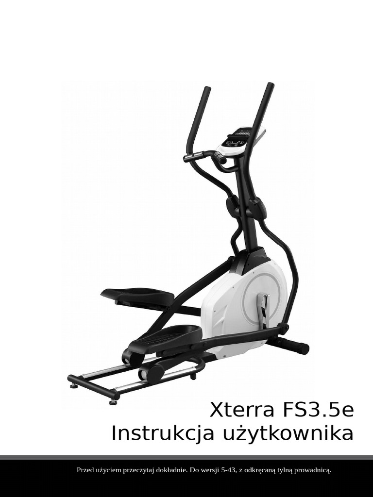 Xterra FS3.5e Instrukcja Użytkownika | PDF