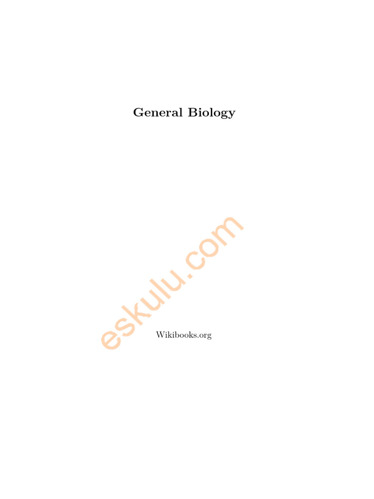 General Biology Notes | PDF | Translation (Biology) | Cellular Respiration