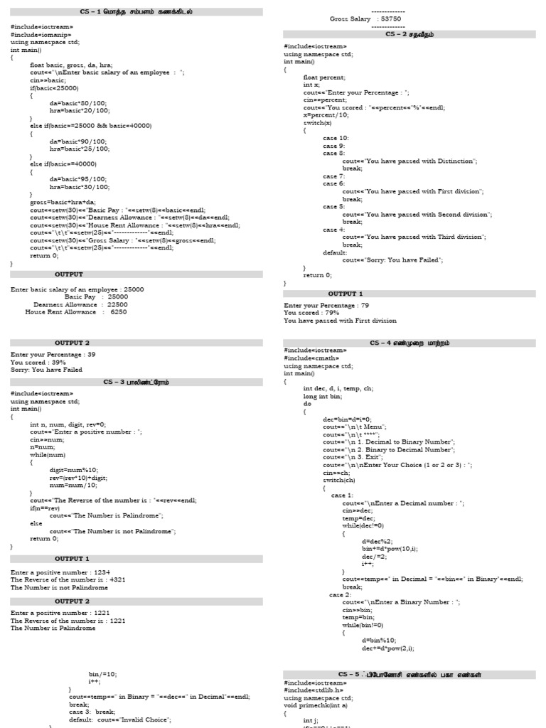 XI Computer TM Practical | PDF | Namespace | Computer Programming