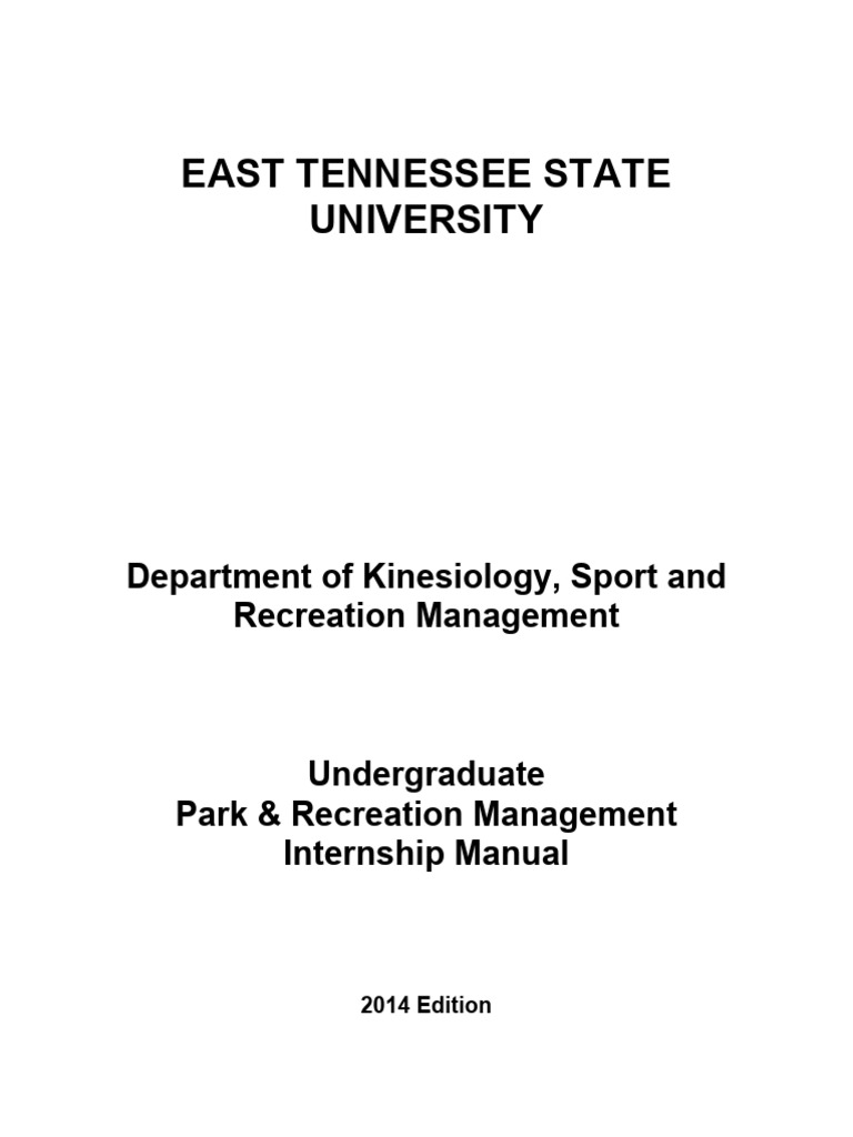 Etsu Internship-Manual-Parm-2014 | PDF | Internship | Job Hunting