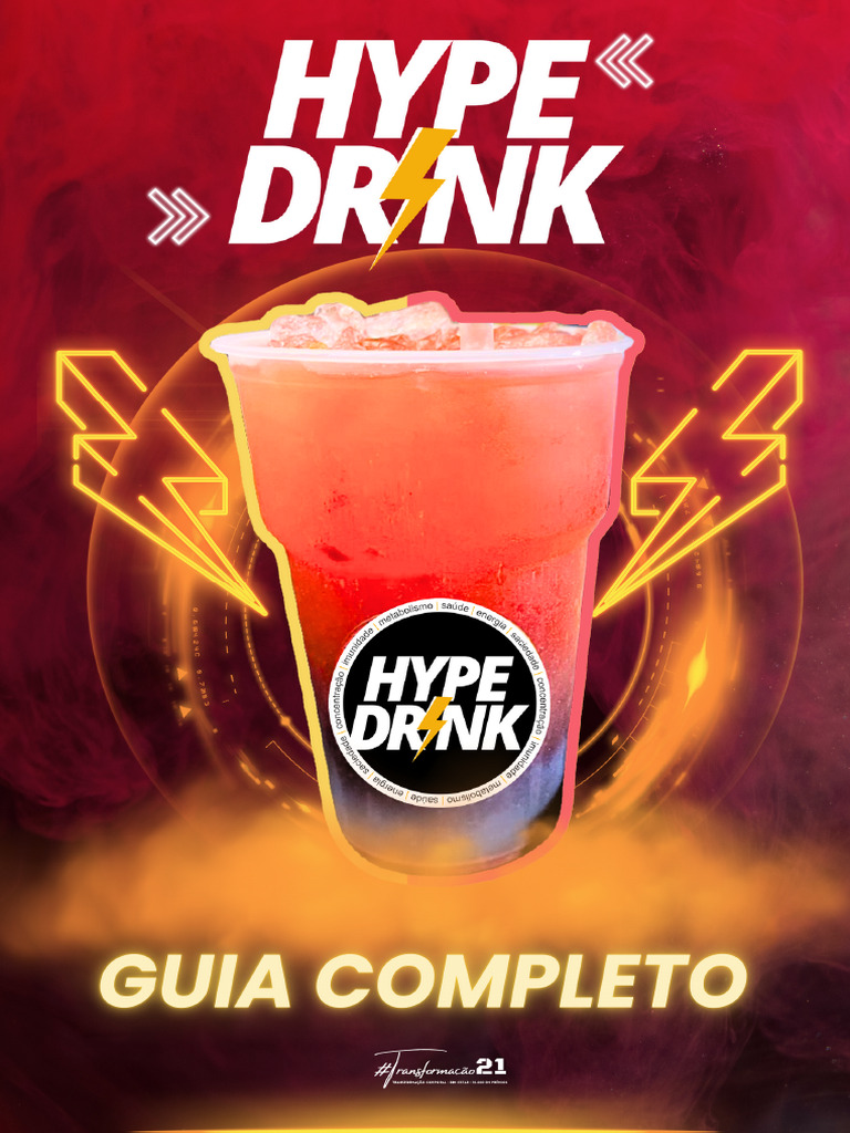 Hype Drink - Guia Completo Padrão EHN | PDF | Vitamina | Cafeína