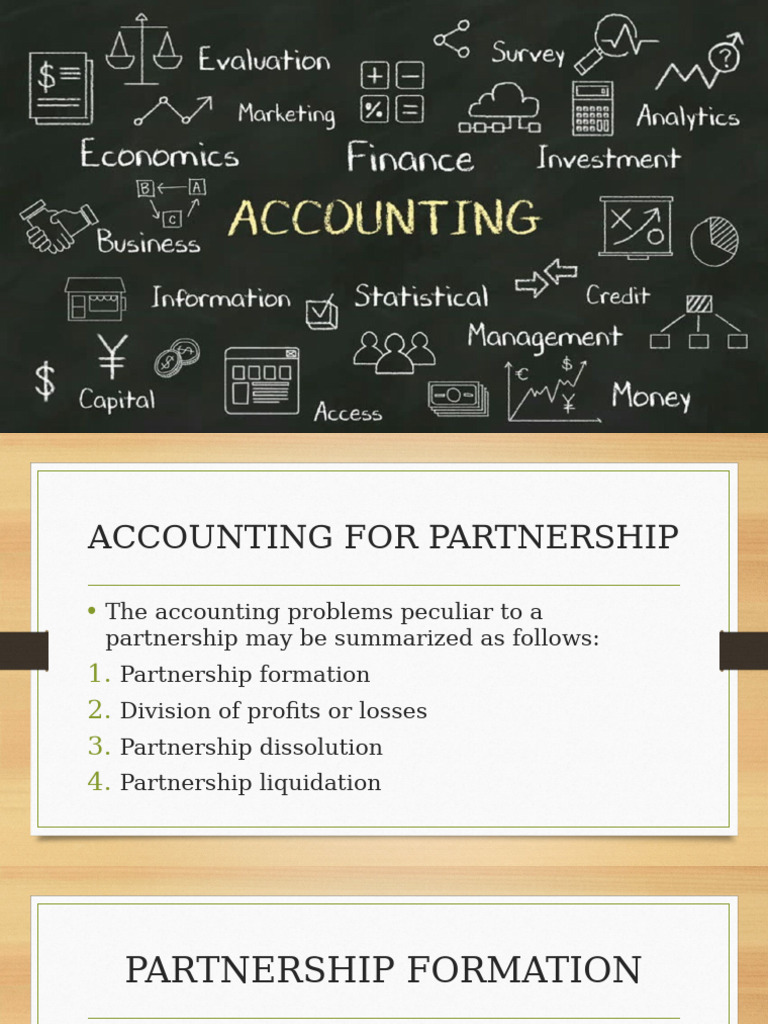 Chapter 2 Partnership Formation | PDF | Book Value | Sole Proprietorship