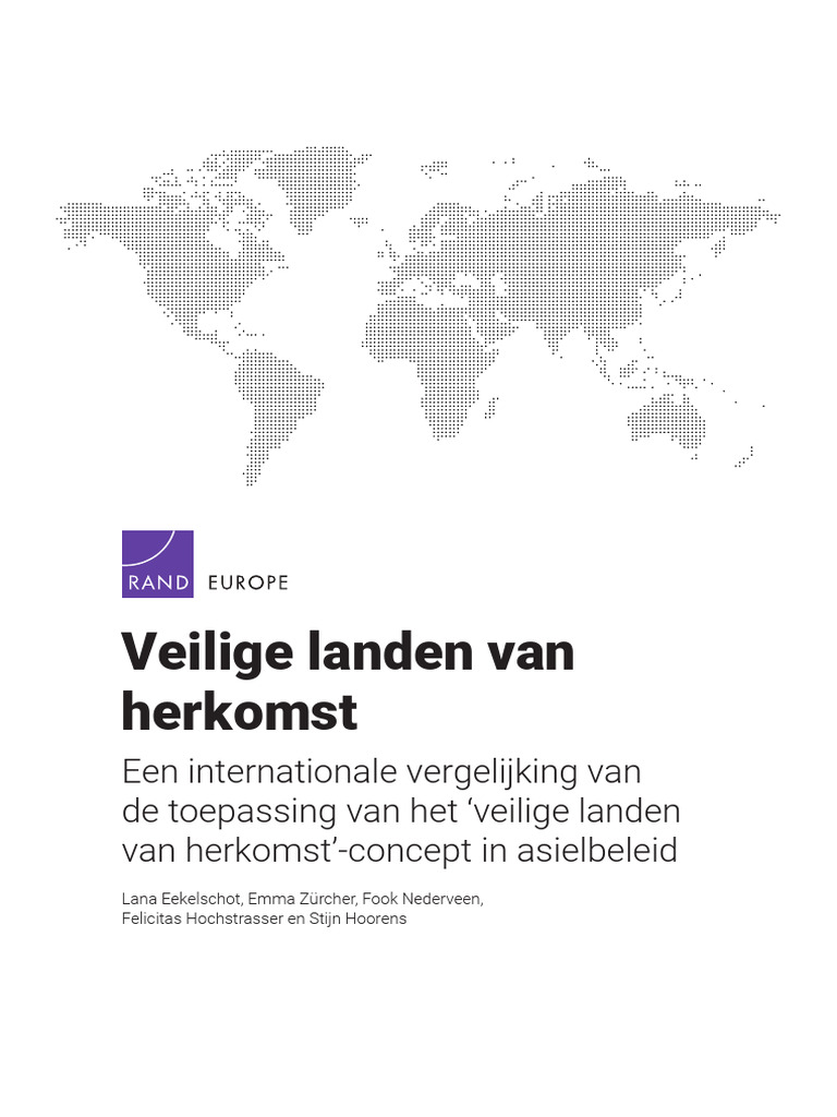 Veilige Landen Van Herkomst-Volledig Rapport | PDF