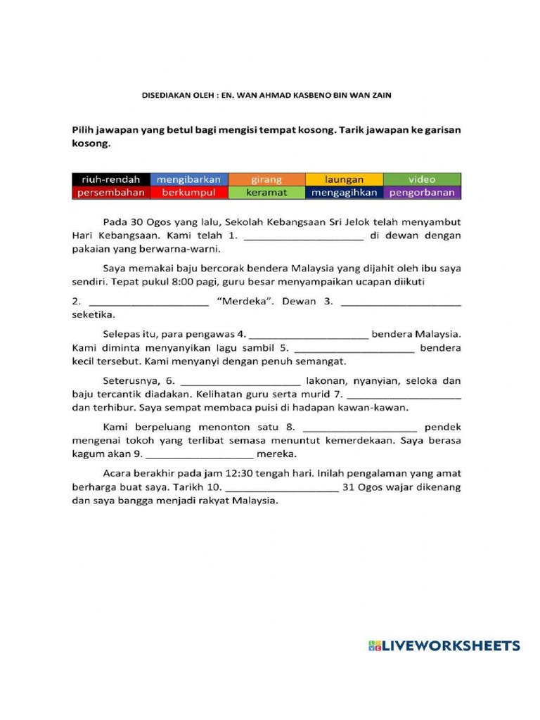 Latihan Penulisan BMT5 | PDF
