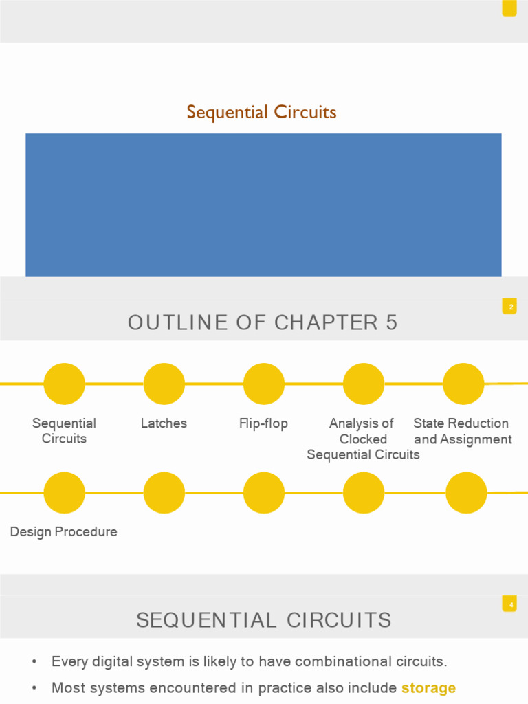 Synchronous Sequential Logic | PDF | Logic Gate | Electrical Circuits