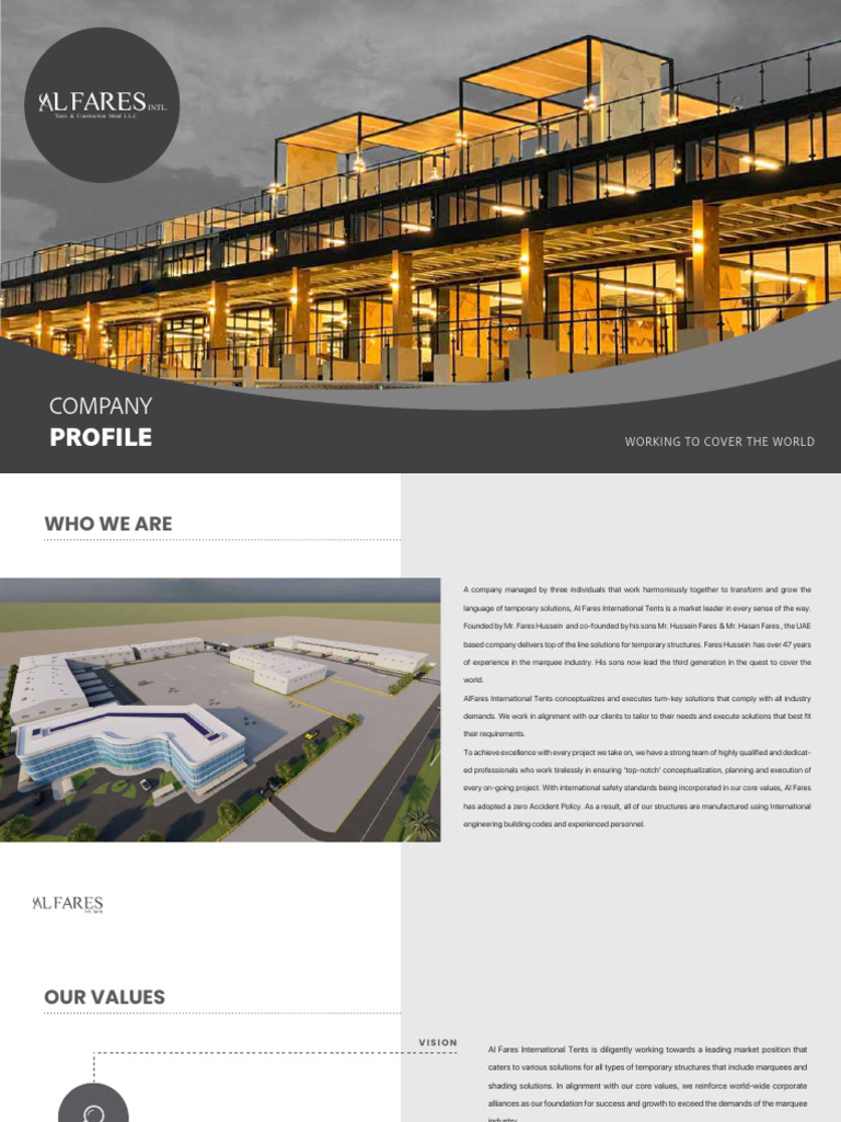 ALF CompanyProfile LatestProjects | PDF | Tent | Building Engineering