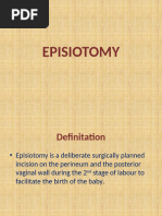 Types and Care of Episiotomy | PDF