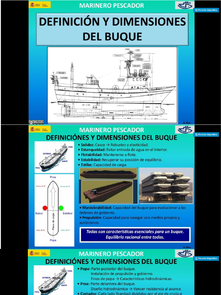 dimensiones del buque (3) | PDF