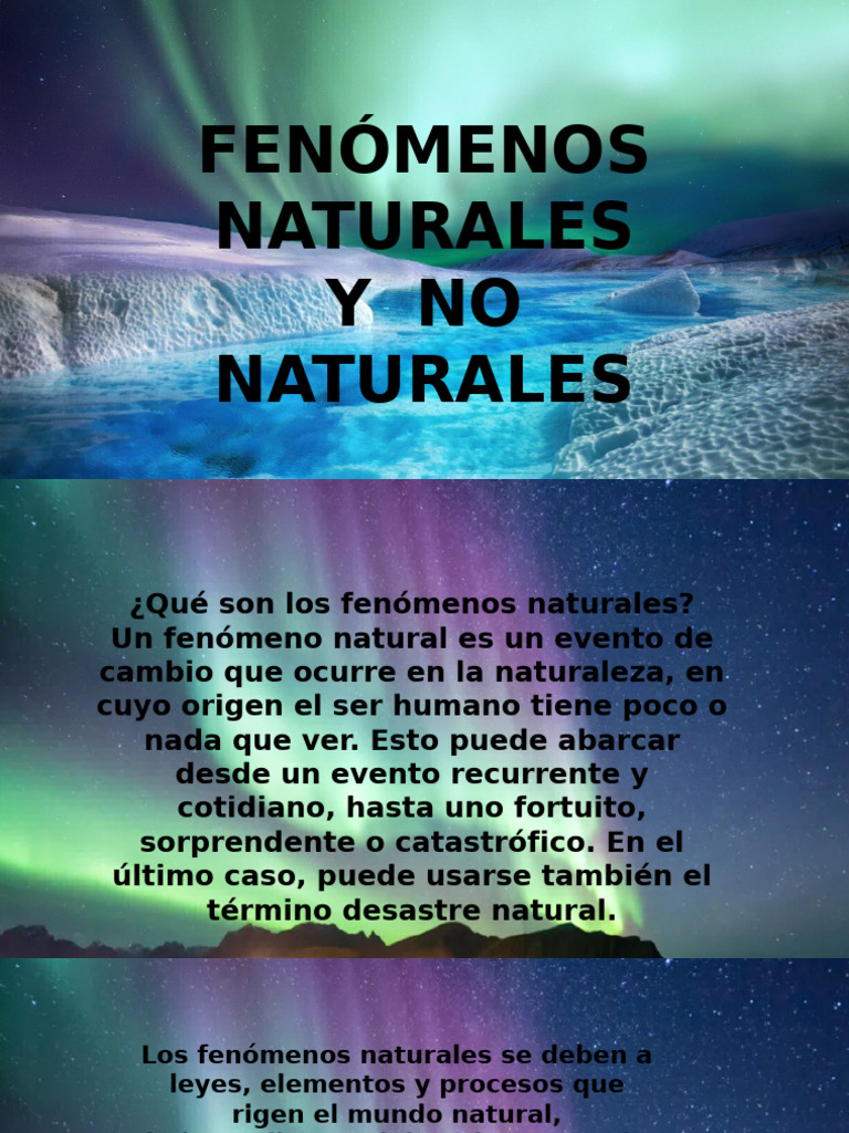 Fenomenos Naturales | PDF | Tierra | Ciclones tropicales