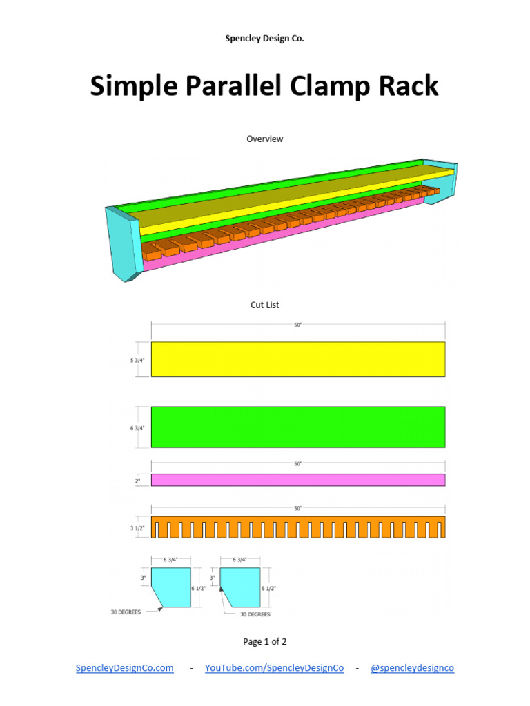 Simple-Parallel-Clamp-Rack-Plans | PDF