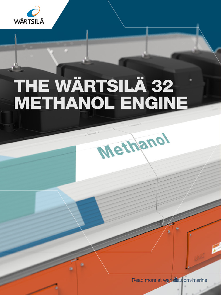 2024 WARTSILA The Wartsila 32 methanol engine | PDF | Methanol | Engines
