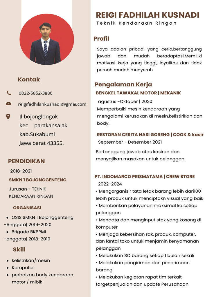 Reigi Fadhilah Kusnadi PDF | PDF