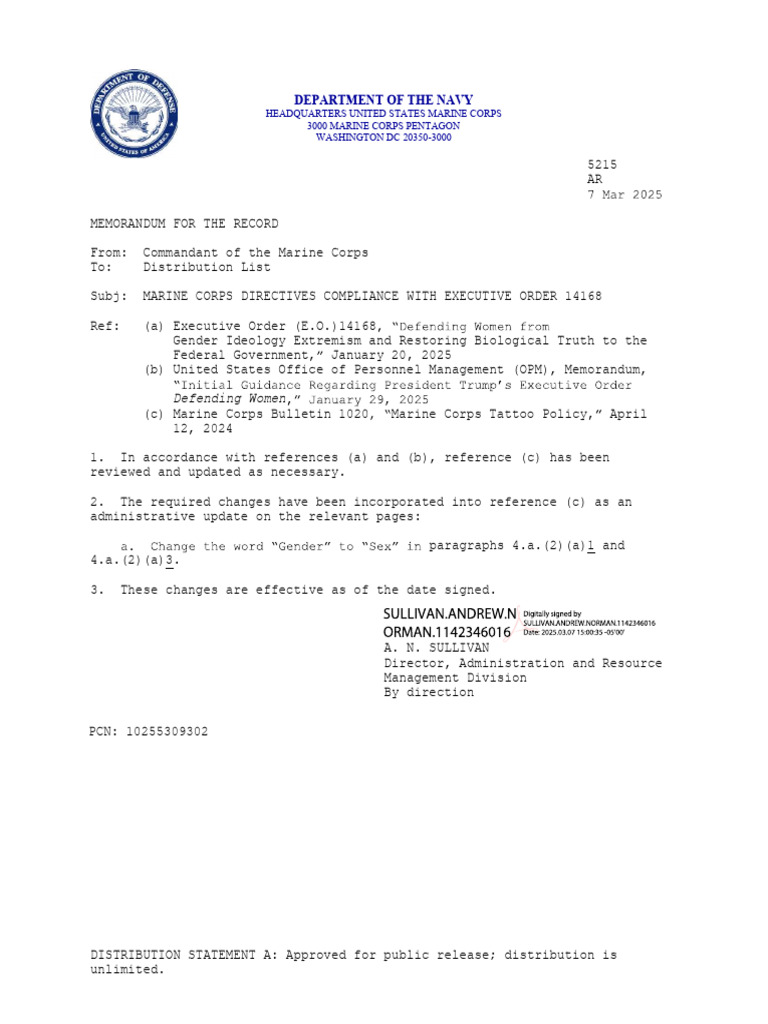 Mcbul 1020 Admin Ch-1 (Secured) | PDF | Records Management | Uniform ...