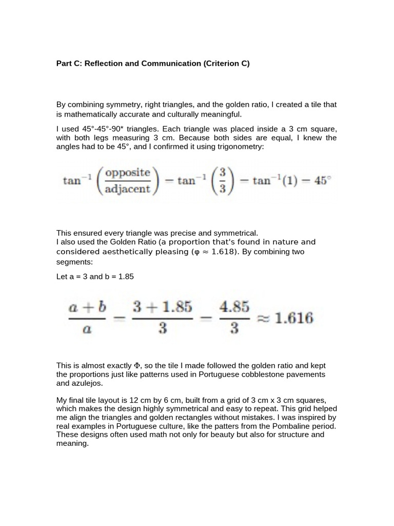 A Geometric Connection | PDF