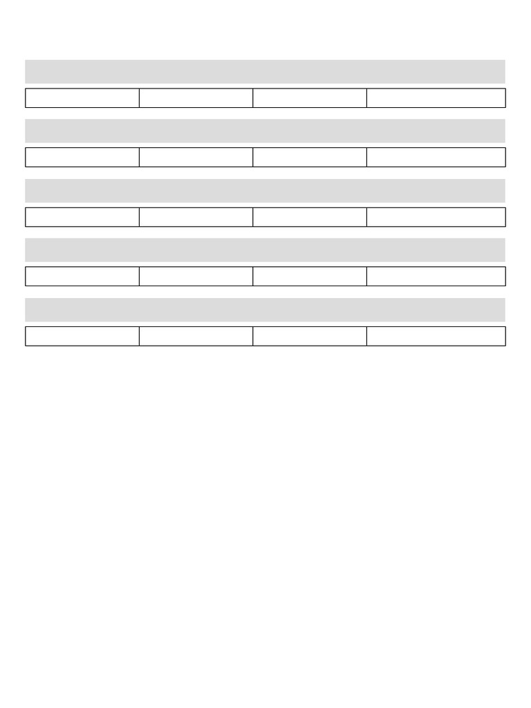 All English Verbs Categorized | PDF